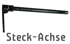 So findest Du die richtige Steckachse für den Thule Anhänger