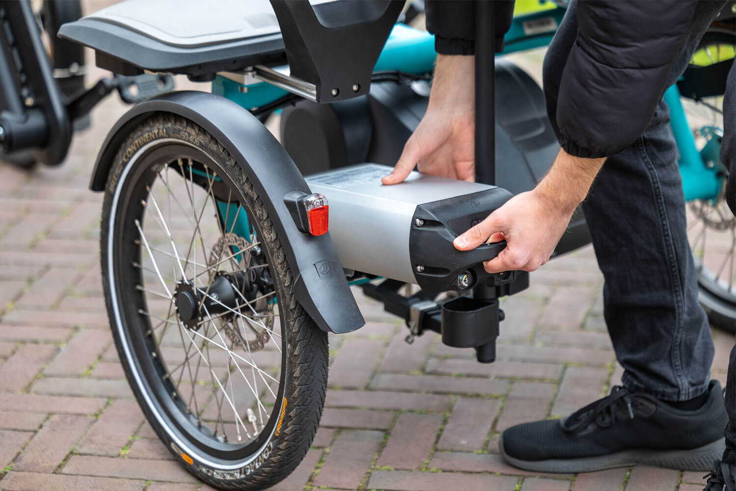 Vanraam Fun2Go Parallel-Tandem E-Bike für 2 Leute